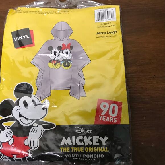 Disney | Jackets & Coats | Disney Mickey And Minnie Mouse Vinyl Rain ...